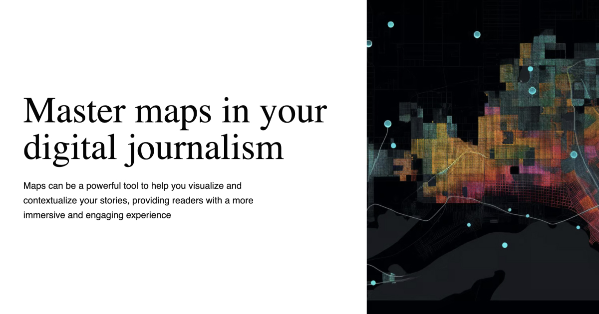 Engaging Maps for Visual Journalism with Instorier | Instorier
